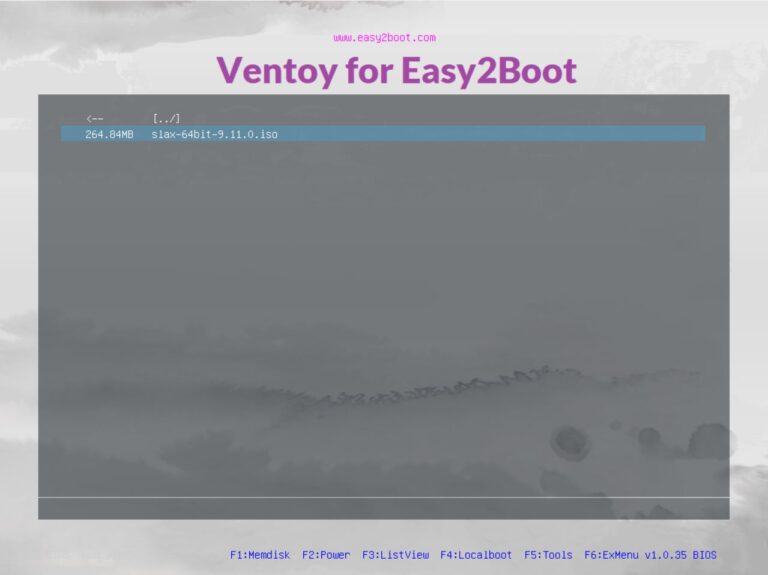 Easy2Boot – The USB multiboot solution (legacy, UEFI, Secure Boot)