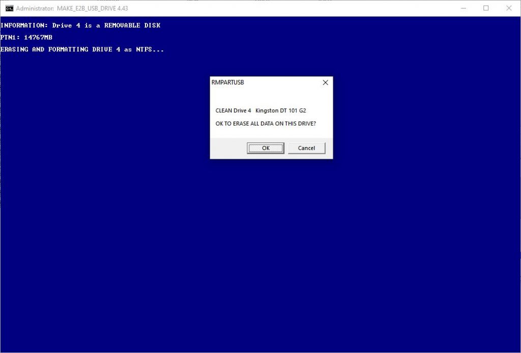 Make an E2B USB drive – Easy2Boot