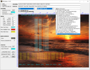 Menu Editor (E2B_Editor.exe) - Easy2Boot