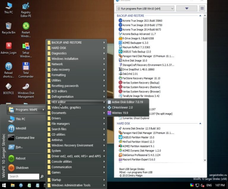 Add Sergei Strelec WinPE ISOs – Easy2Boot