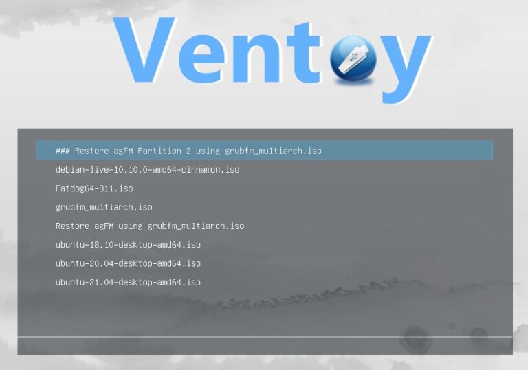 Add latest official Ventoy image – Easy2Boot