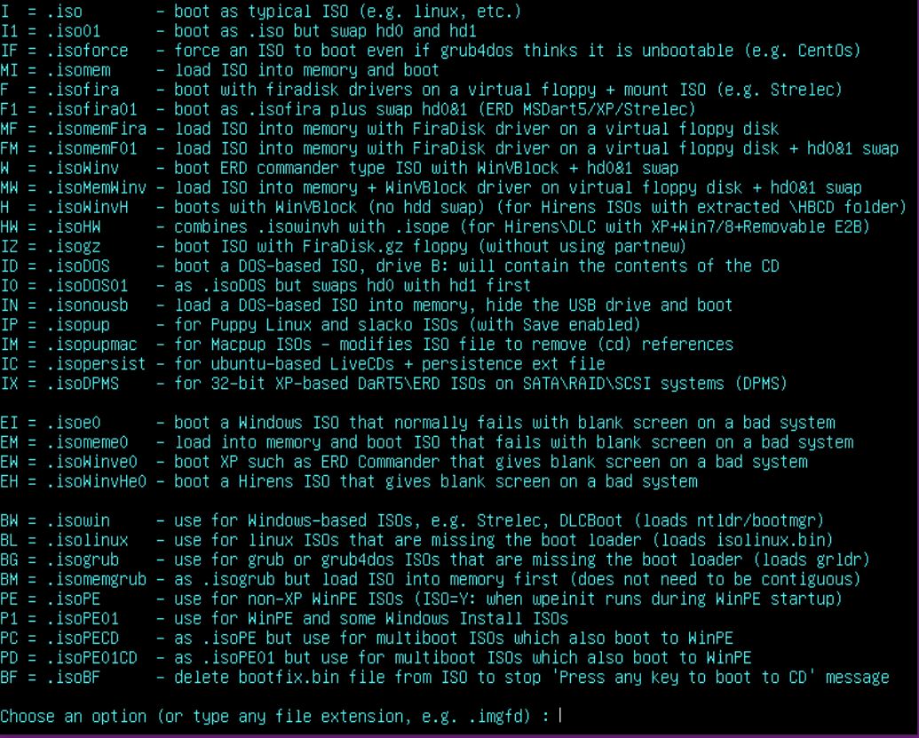 Using E2B – Easy2Boot