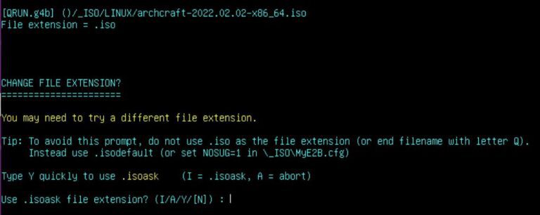 Using E2B – Easy2Boot